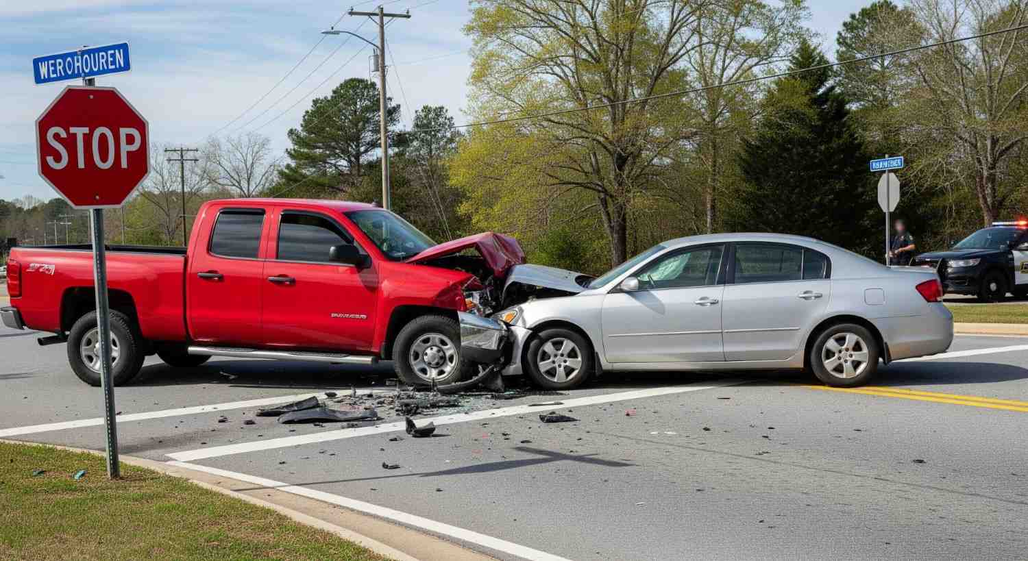 Car Accidents due to Running Stop Signs | Lanier Law Group